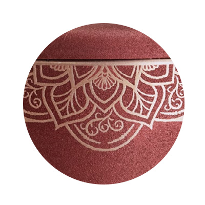 Tierurne Edition Mandala, wahlweise mit/ohne Kristallen, versch. Farben ...